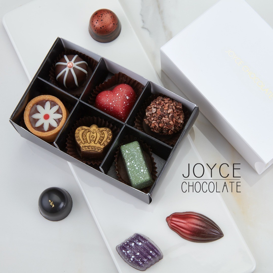 JoyceChocolate :: 產品介紹 :: 綜合手製巧克力禮盒(6顆入) | Joyce Chocolate
