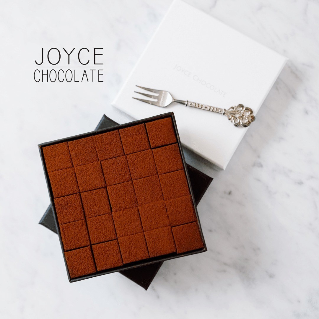 JoyceChocolate :: 產品介紹 :: 經典73%生巧克力禮盒25顆入 | Joyce Chocolate
